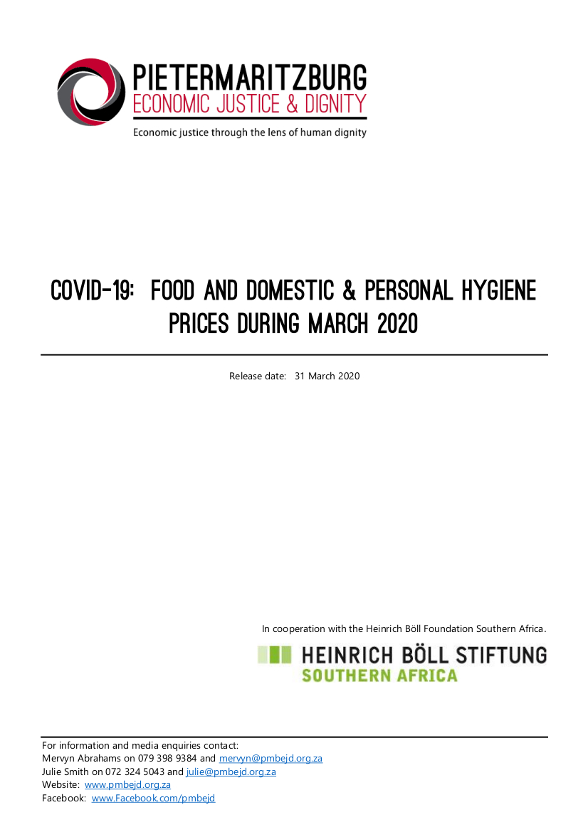 March 2020 Household Affordability Index | Heinrich Böll Stiftung ... March 2020 Household Affordability Index | Heinrich Böll Stiftung ...